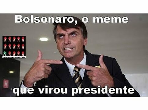 O meme que virou presidente no #Olhar23: Só burro votou no Lula e no PT ...